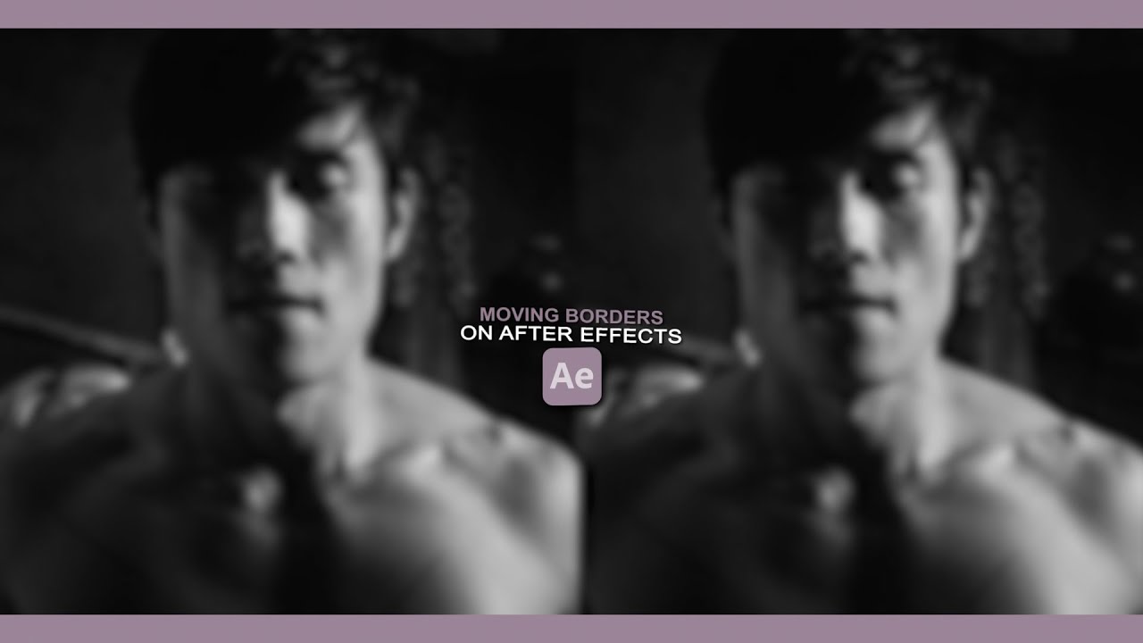 moving borders on after effects - YouTube