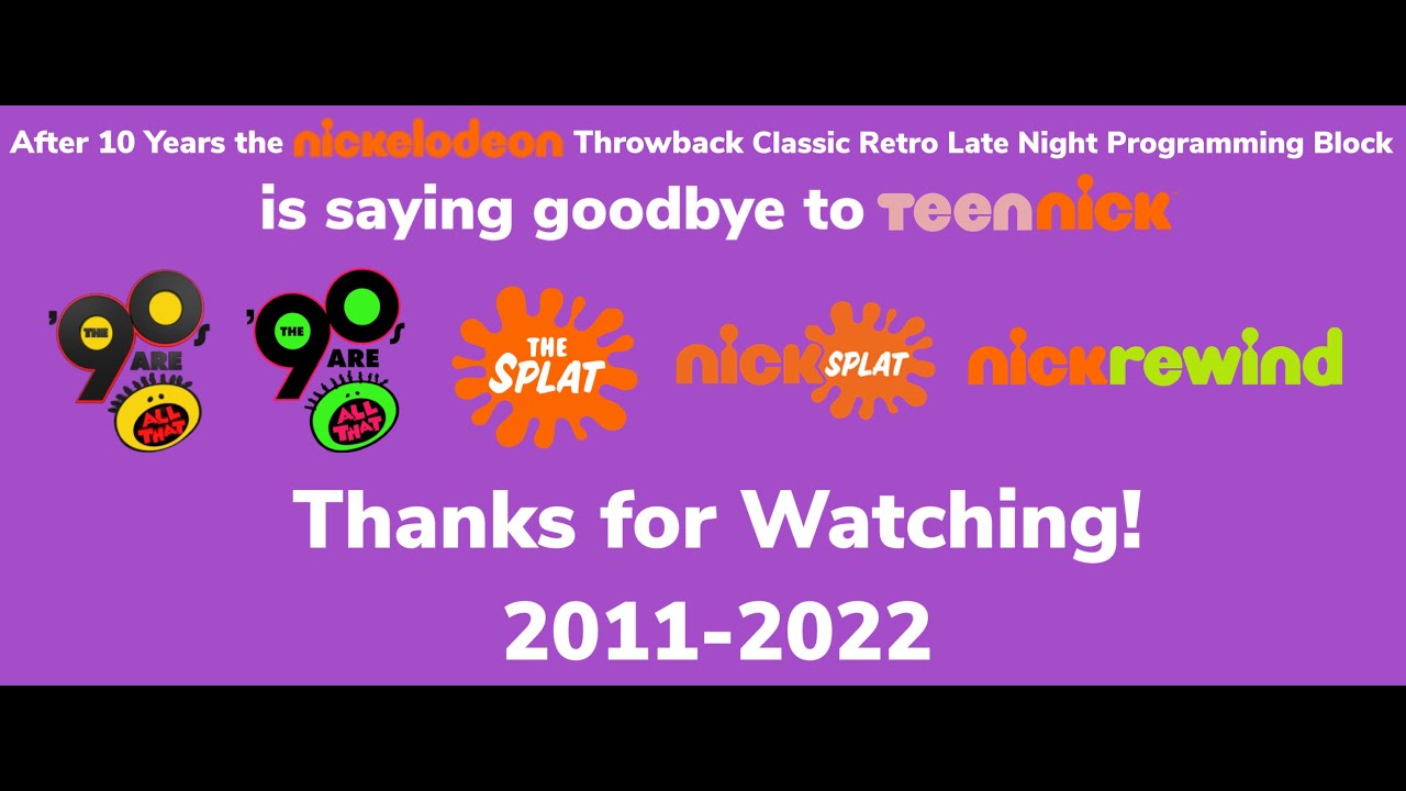 NickRewind - Final Sign Off (January 31, 2022) - YouTube