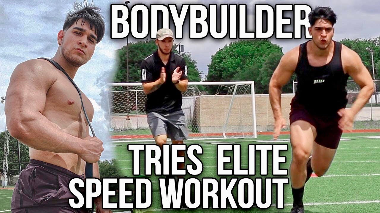 Bodybuilder Tries Elite Speed/Agility Workout - YouTube