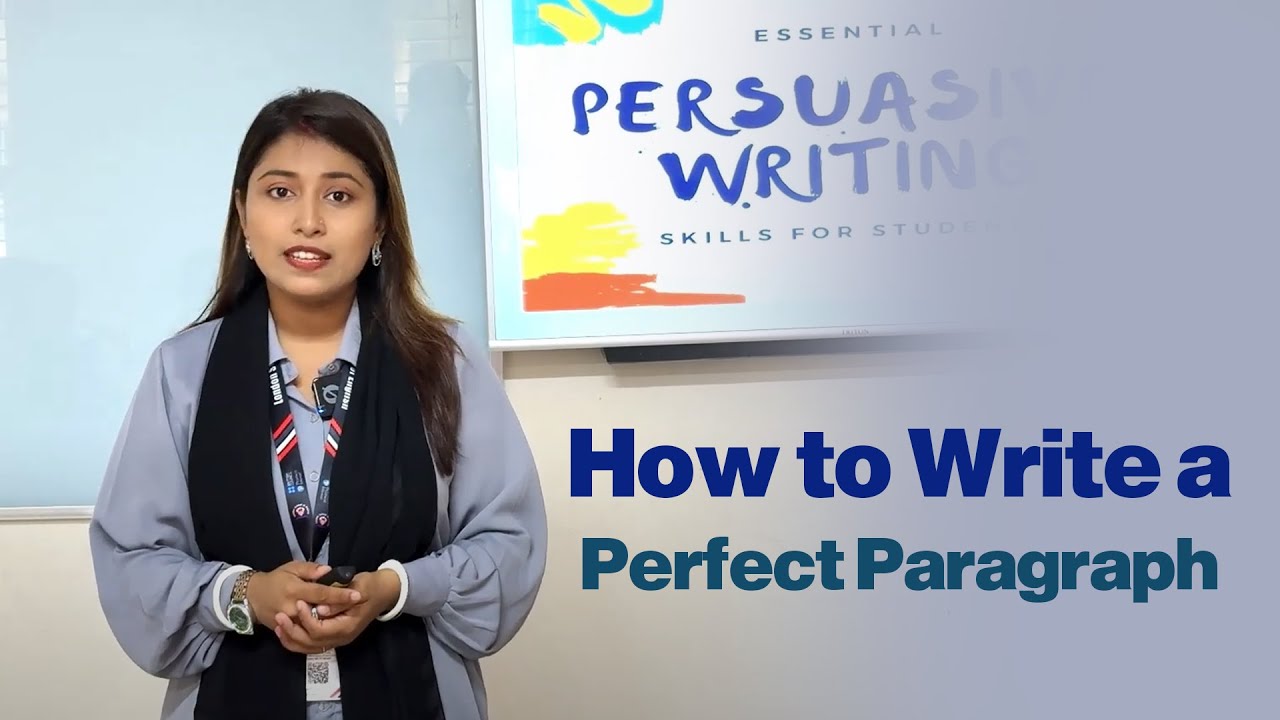 How to Write a Perfect Paragraph | London School of English - YouTube