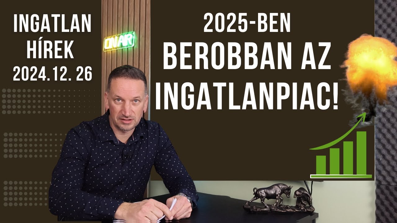 Készülj, mert 2025-ben berobban az ingatlanpiac! - YouTube