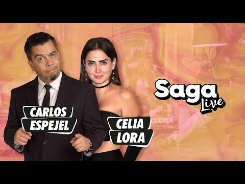 Celia Lora y Carlos Espejel con Adela Micha