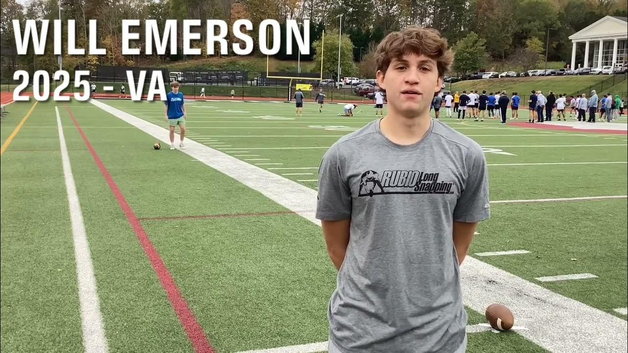 Rubio Long Snapping, Will Emerson, November 10, 2024 - YouTube