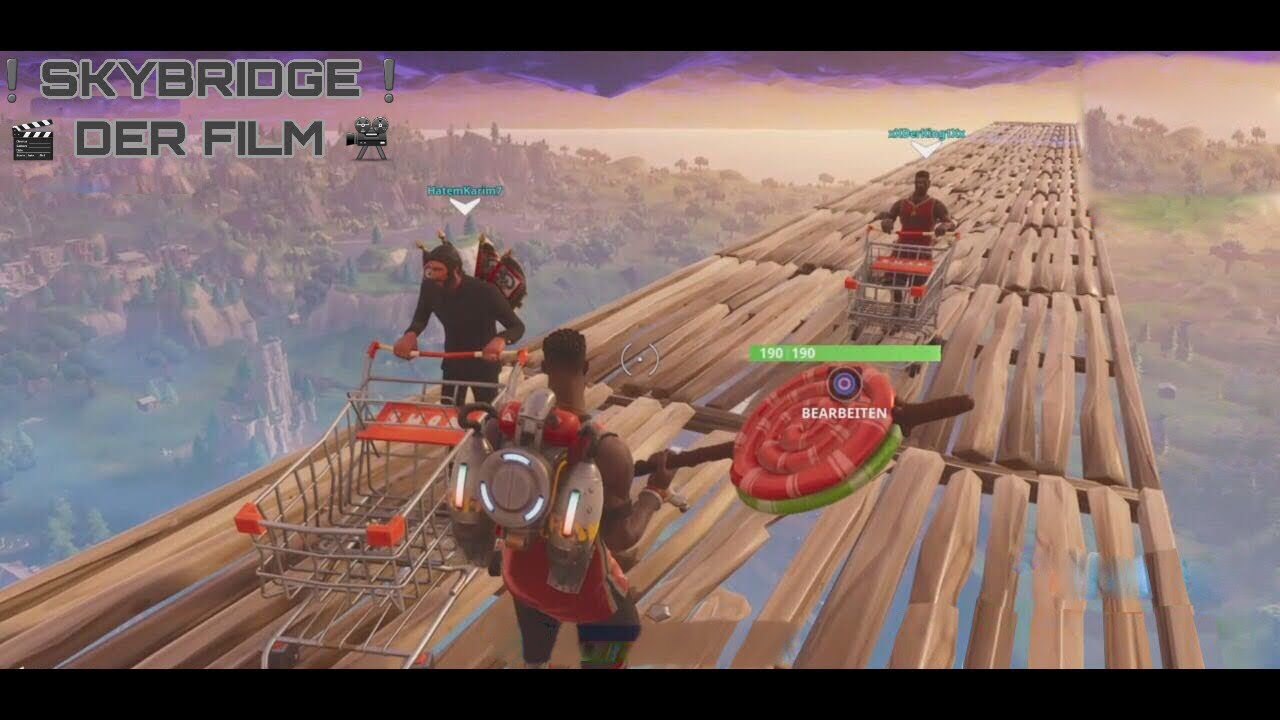 SKYBRIDGE DER FILM I FORTNITE BATTLE ROYALE - YouTube