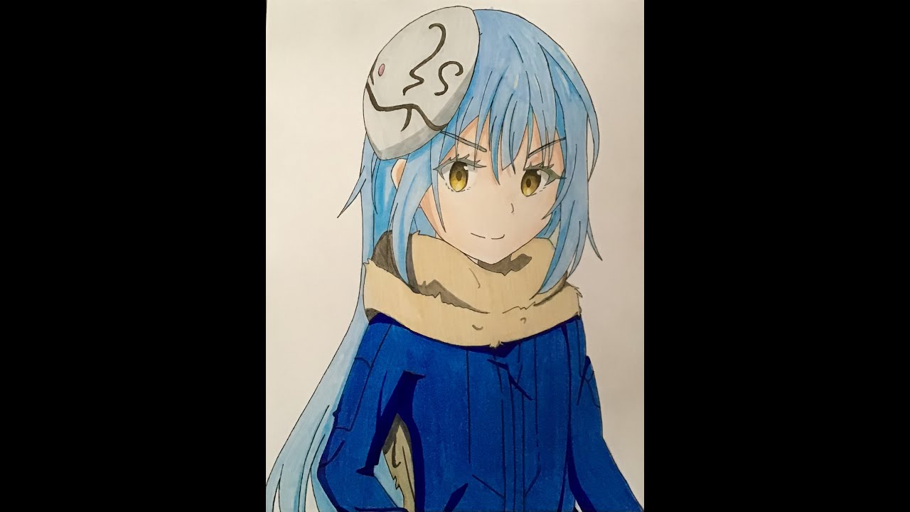 How to draw Rimuru Tempest from "That time I got reincarnated as a ...