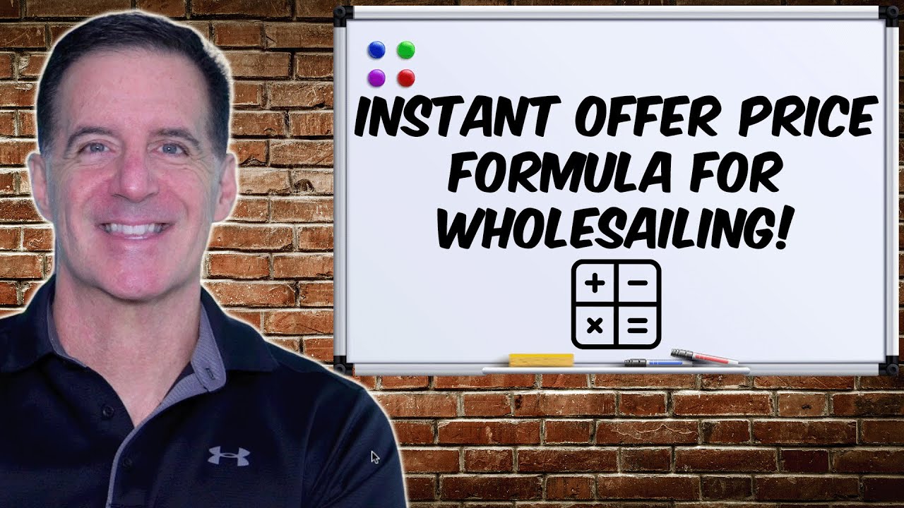 My Ultimate Formula to Calculate an Instant Offer Price Wholesale Real ...