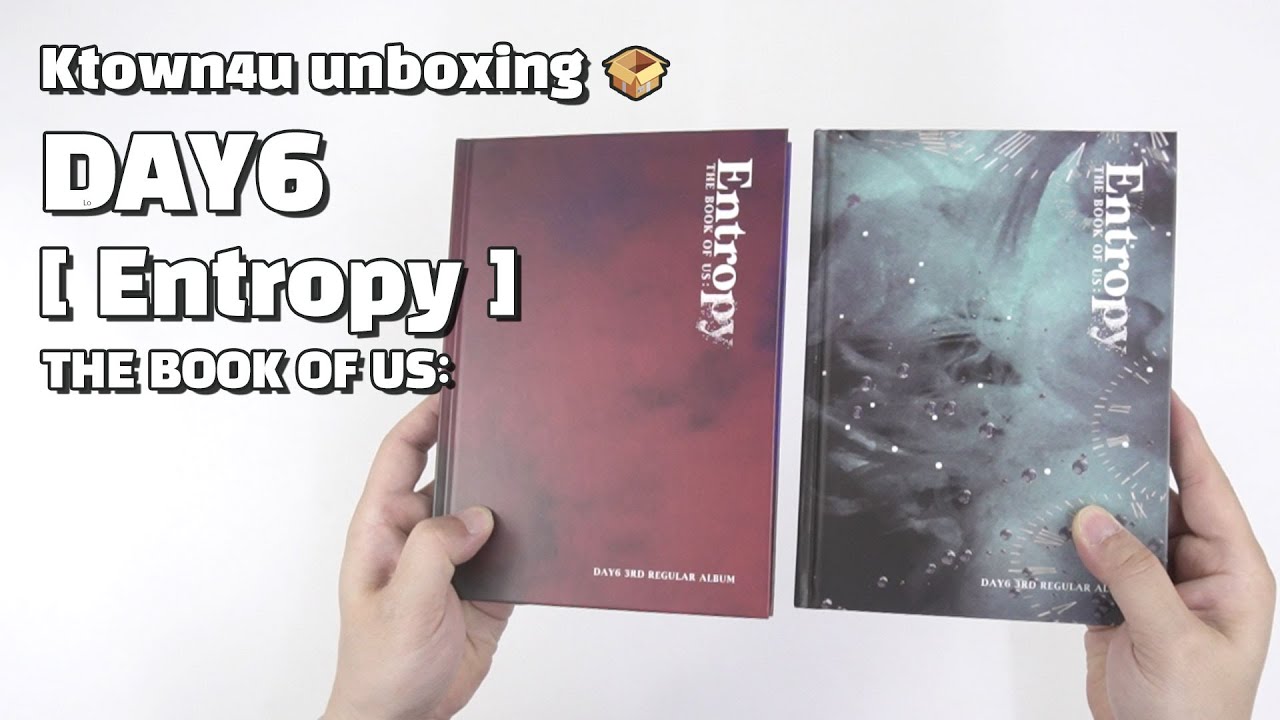 Unboxing DAY6 "THE BOOK OF US: ENTROPY" the 3rd album, 데이식스 언박싱 Kpop ...