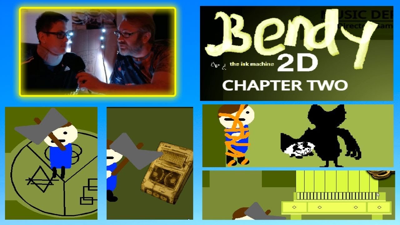 MS Paint Bendy Returns - Bendy 2D: Low Budget Edition Chapter 2 # ...
