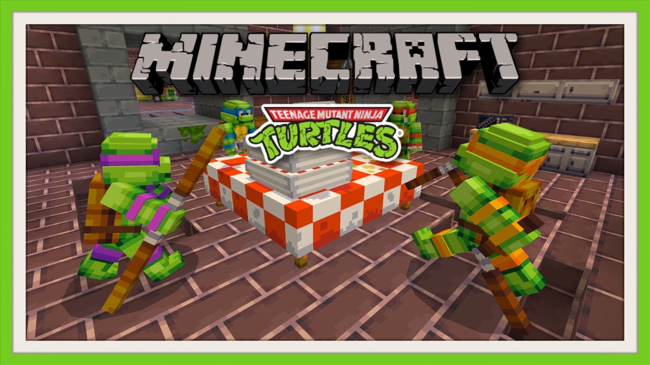 Minecraft: Teenage Mutant Ninja Turtles World! (DLC) - YouTube