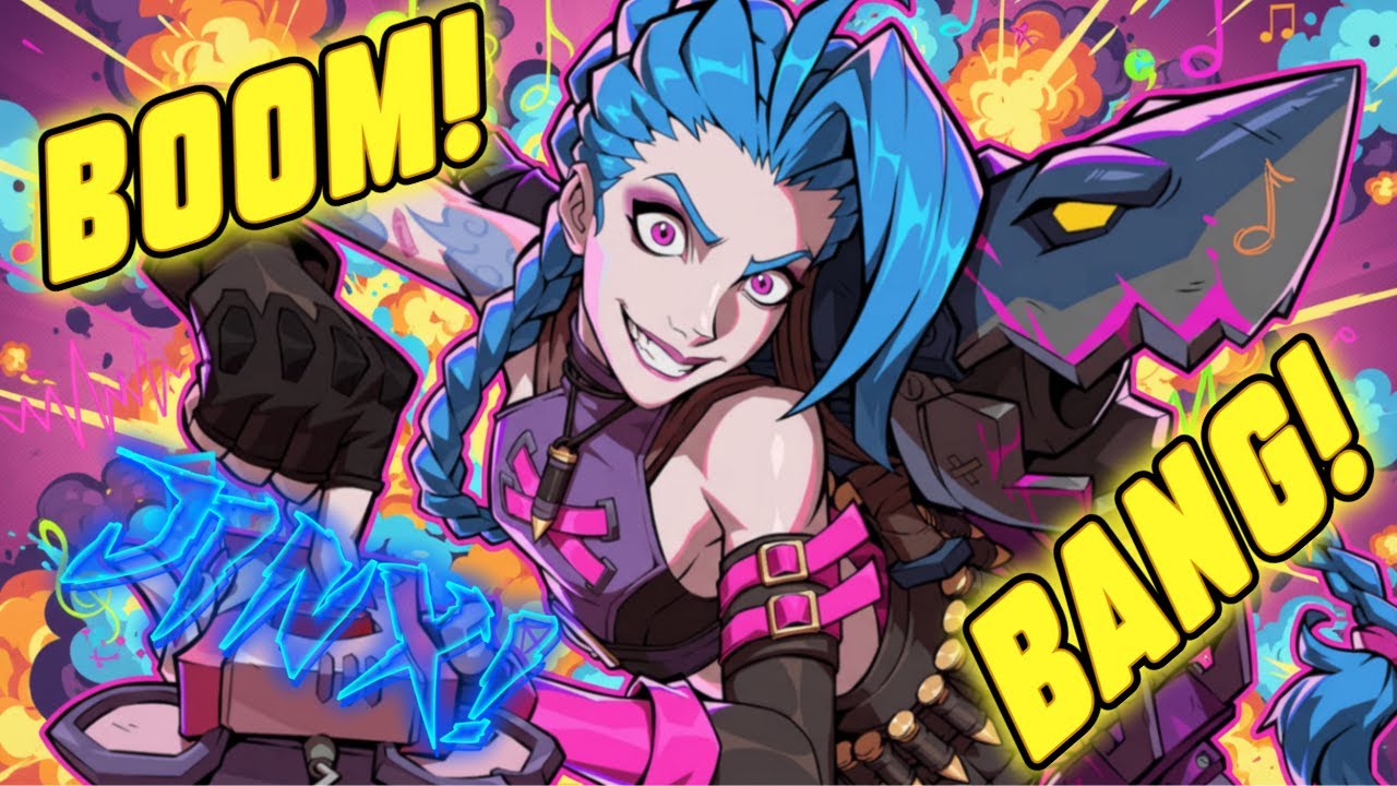 Boom, Bang Jinx | Arcane | Original AI Music + Exclusive Edit - YouTube