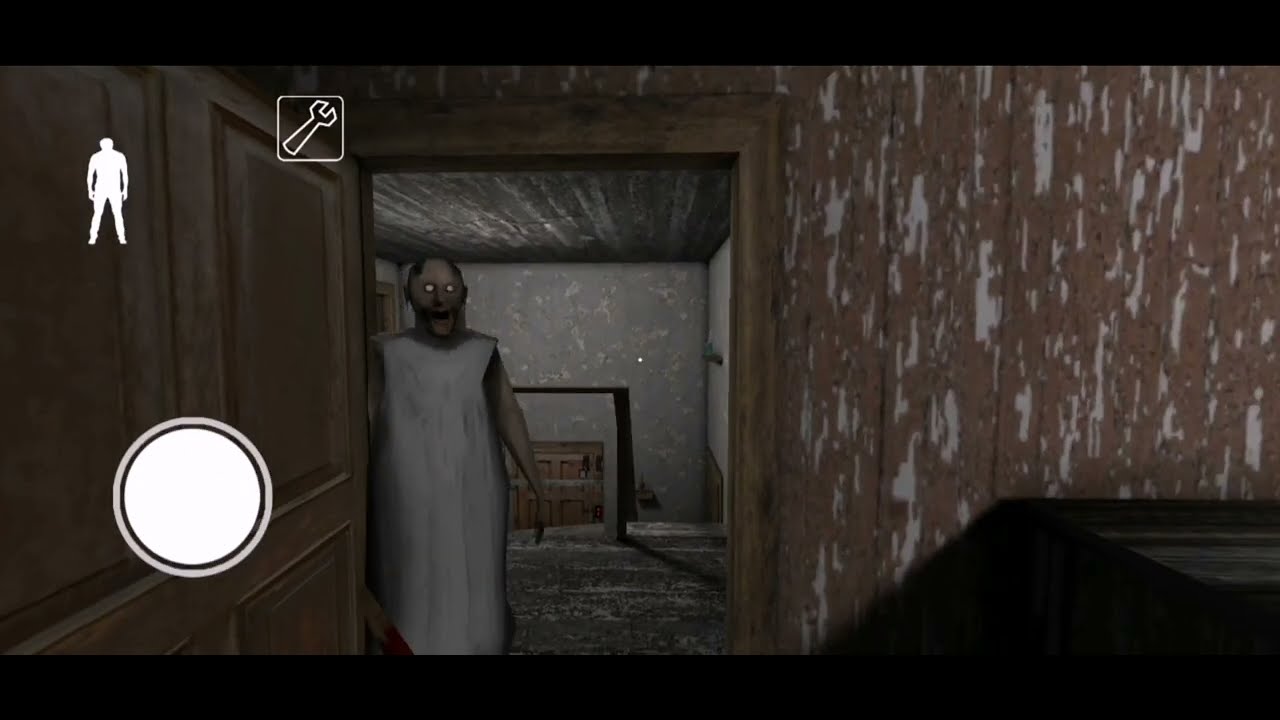 Granny baseball bat jumpscare - YouTube