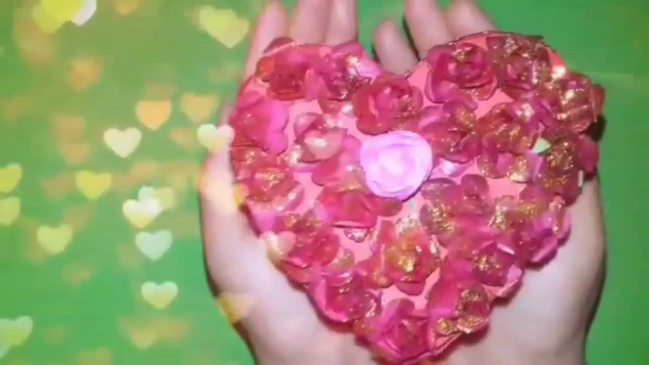 DiY: Heart Box | Love Box | Gift Box | How To Make Heart shape Box ...