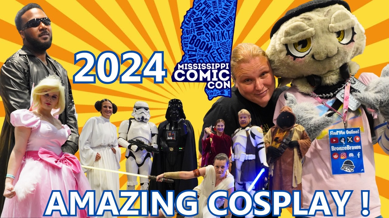 Mississippi Comic Con 2024! Amazing Cosplay! Completely sold out event ...