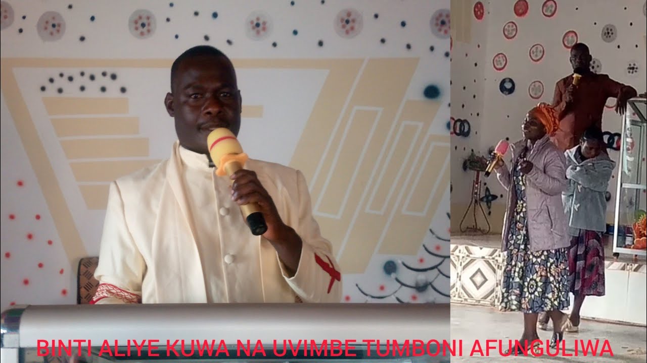 BINTI ALIYE KUWA NA UVIMBE TUMBONI AFUNGULIWA, MCH JACKSON KALINGA ...