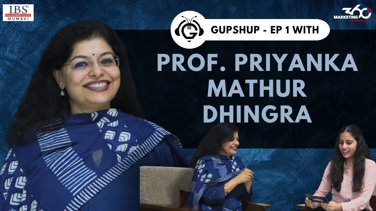 Gupshup with M360- Episode 1| In conversation with Prof. Priyanka ...