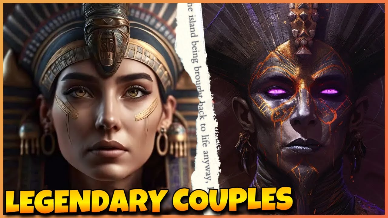 THE LEGENDARY COUPLES OF ANCIENT EGYPT - EGYPTIAN MYTHOLOGY - YouTube