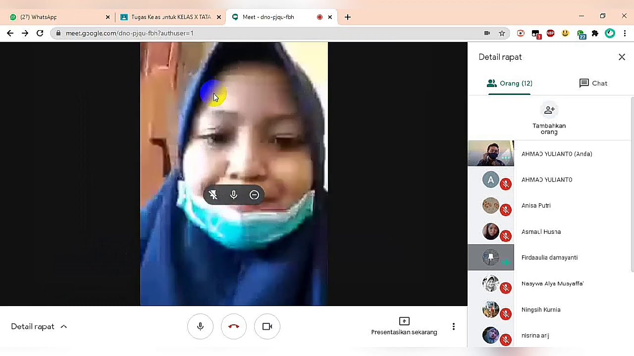 PPG UMG Angkatan 1 Tahun 2020 AHMAD YULIANTO Praktik Mengajar - YouTube