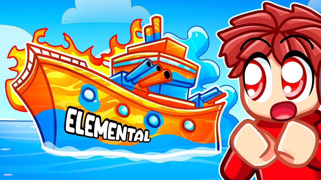 Building ELEMENTAL BOATS in Roblox Build a Boat - YouTube