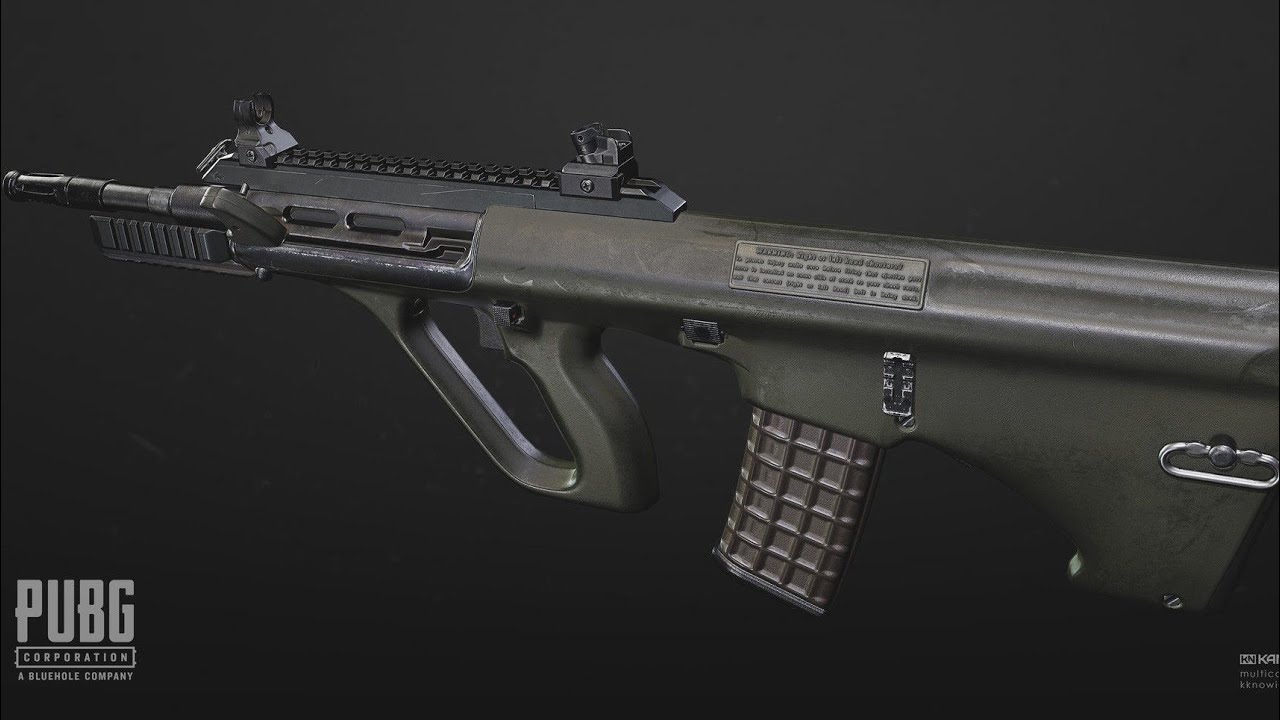 PUBG MOBILE AUG A3 only. - YouTube