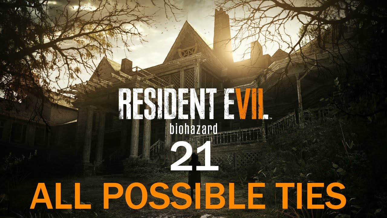 Resident Evil 7 - 21 DLC - What Happens When You Draw On All 3 Stages ...