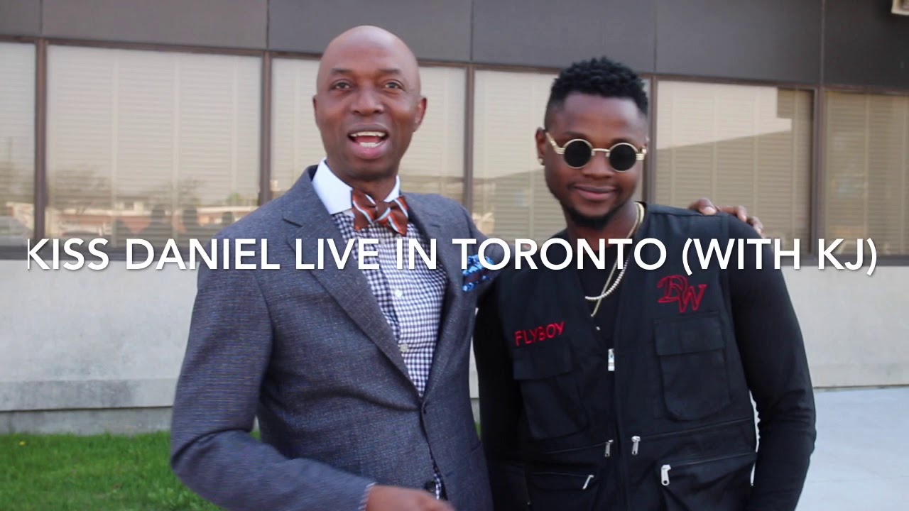 KISS DANIEL LIVE IN TORONTO (WITH KJ) - YouTube