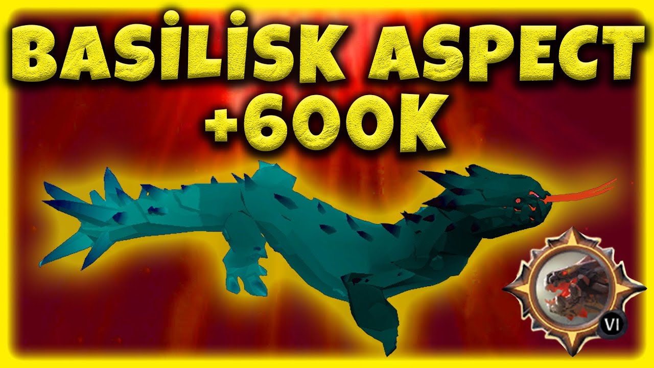 BASİLİSK ASPECT KESİMİ GATHER ASPECT/1 Albion Online! - YouTube