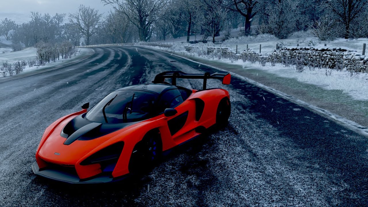 forza horizon 4: mclaren senna - YouTube