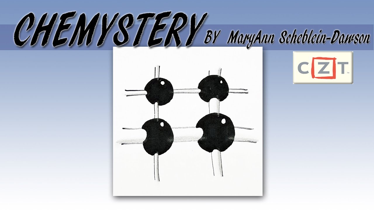 如何畫一般圖樣How to draw the Tangle Pattern CHEMYSTERY - YouTube