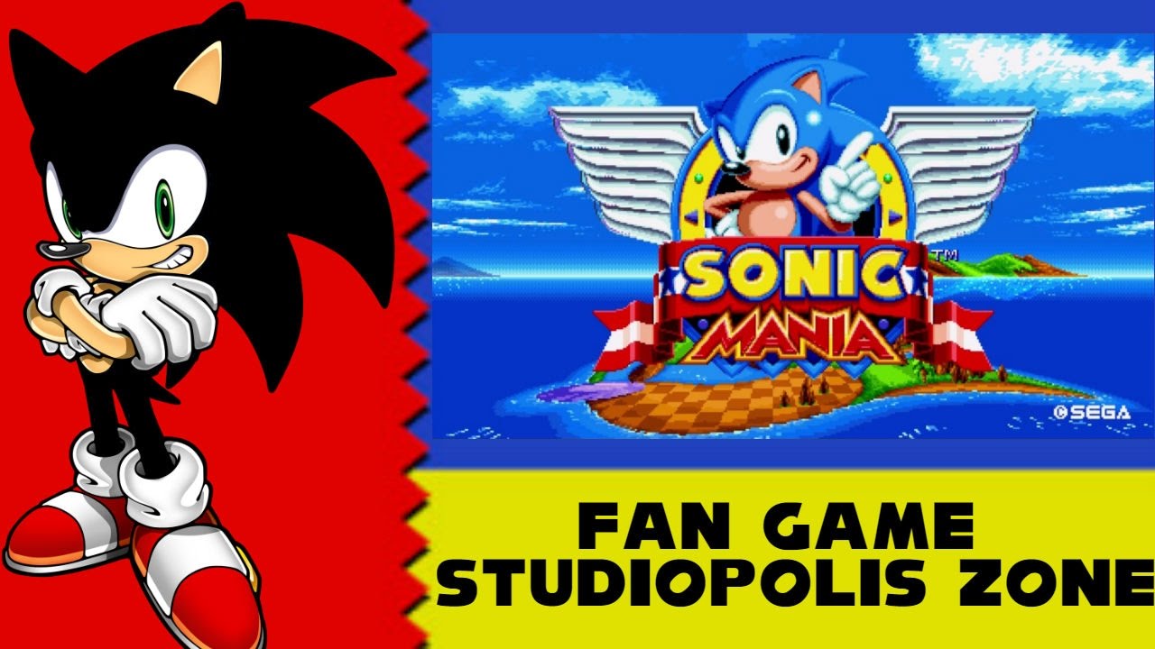 Sonic Mania Fan Game - Studiopolis Zone - YouTube