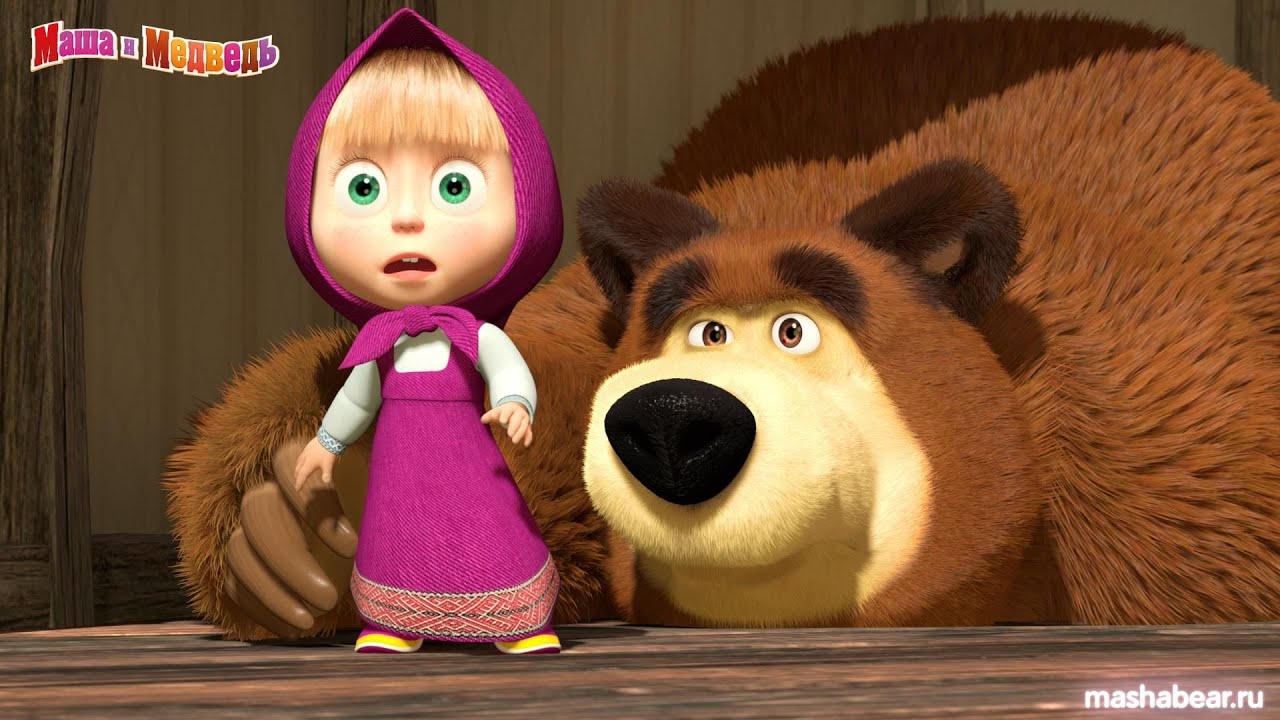 Masha and the bear running (Android) game............ - YouTube