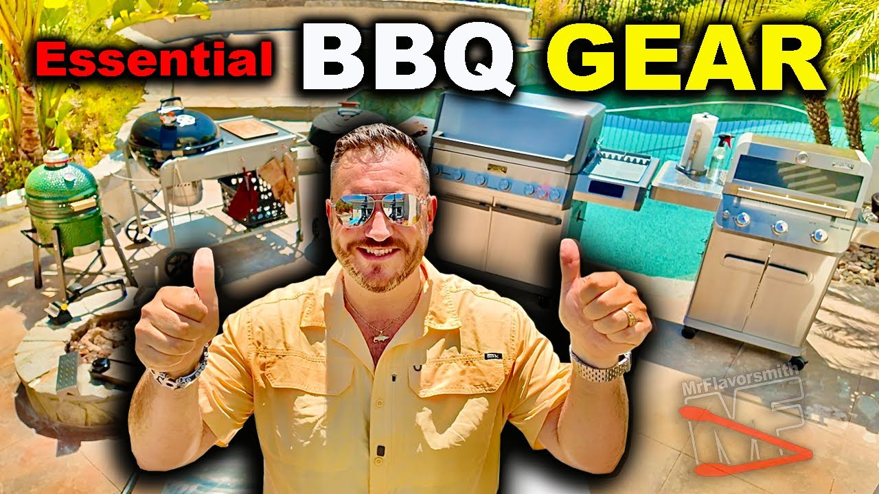 Essential BBQ Gear EVERY Backyard Pitmaster Needs ! (Grill Smarter Not Harder) - YouTube