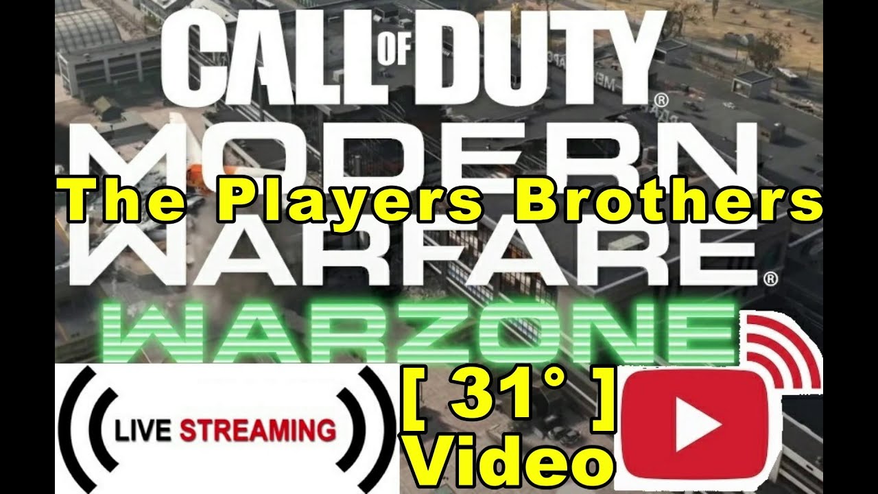 Live Call of Duty Modern Warfare Warzone (31° Video) #BlackLivesMatter - YouTube