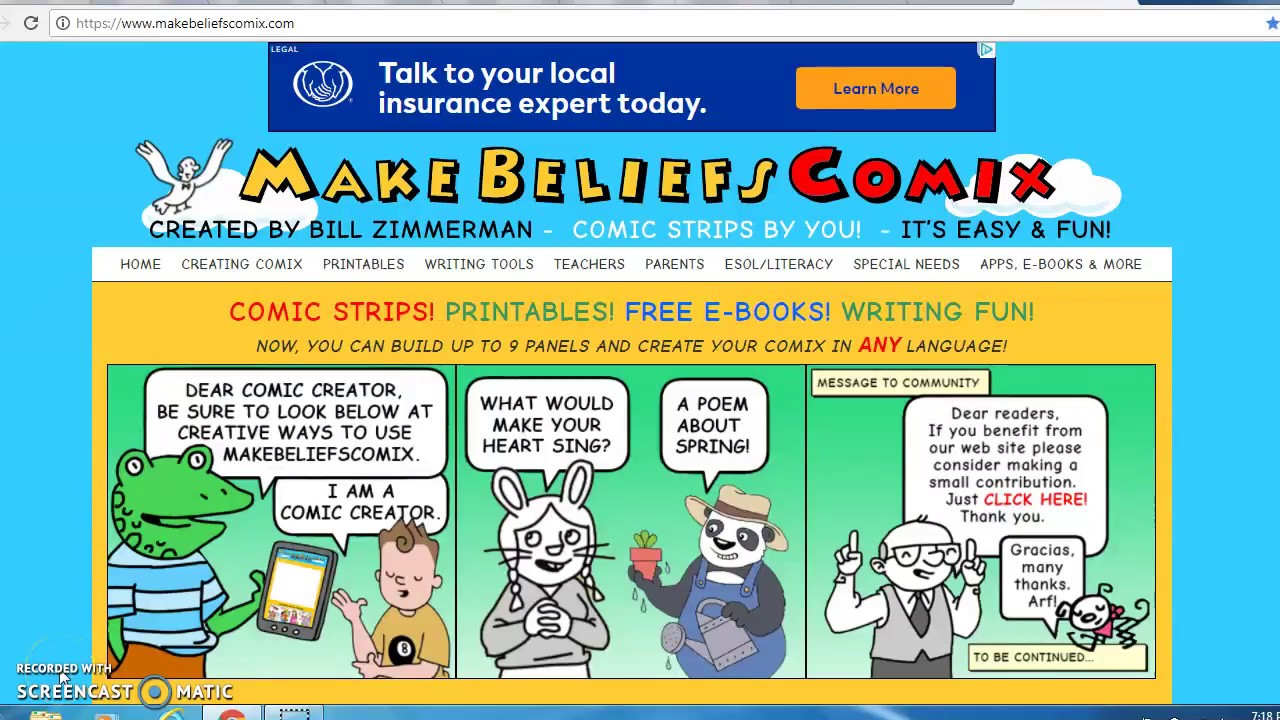 Make Beliefs Comix - YouTube