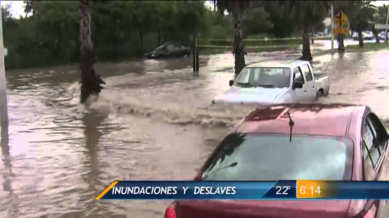 Las Noticias - Inundaciones y deslaves tras seis horas de lluvia en ...