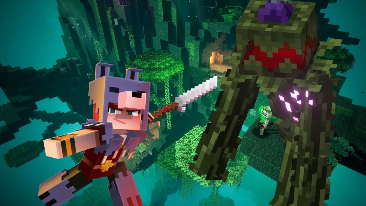 Minecraft Dungeons - Treetop Tangle | #33 - YouTube
