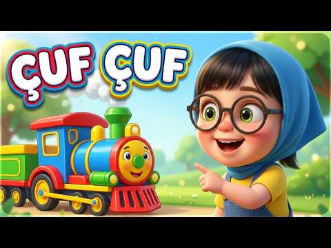 🚂 ÇUF ÇUF TRENİM! Zuzu ile Renkli Tren Şarkısı 🌈 | Eğlenceli Çocuk Şarkıları