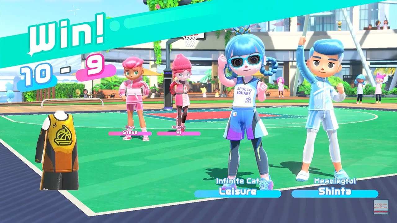 Beat Powerhouse CPUs For Golden Outfit. Nintendo Switch Sports ...