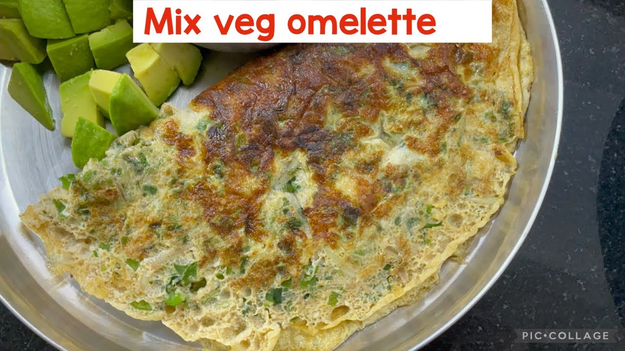 Recipe 1 : Mix Veg Omlette - Baby corn , Capsicum,Sprouts - YouTube
