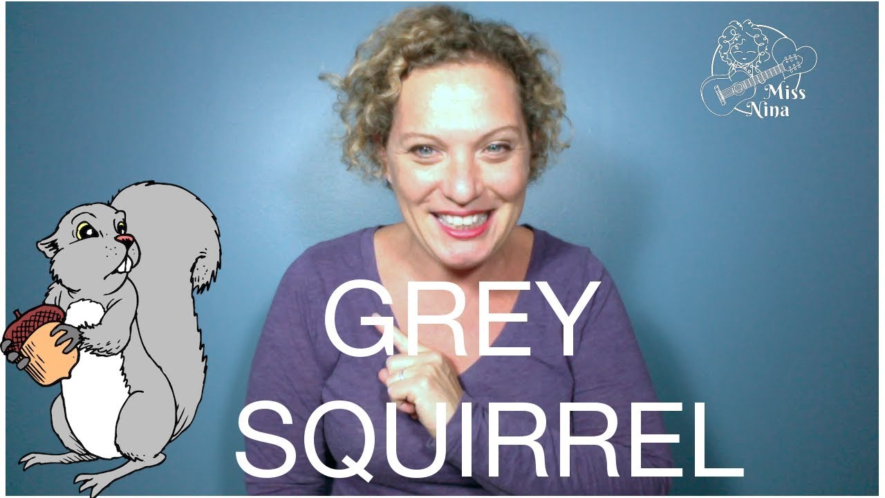 Children's Song: Grey Squirrel - Autumn Song for Preschool Kids - Move ...