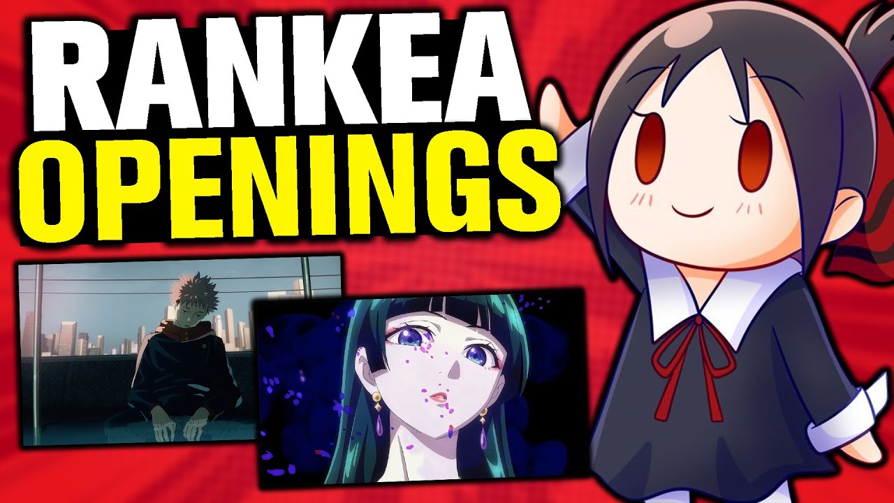 RANKEA OPENINGS DE ANIME DEL MEJOR AL PEOR - YouTube
