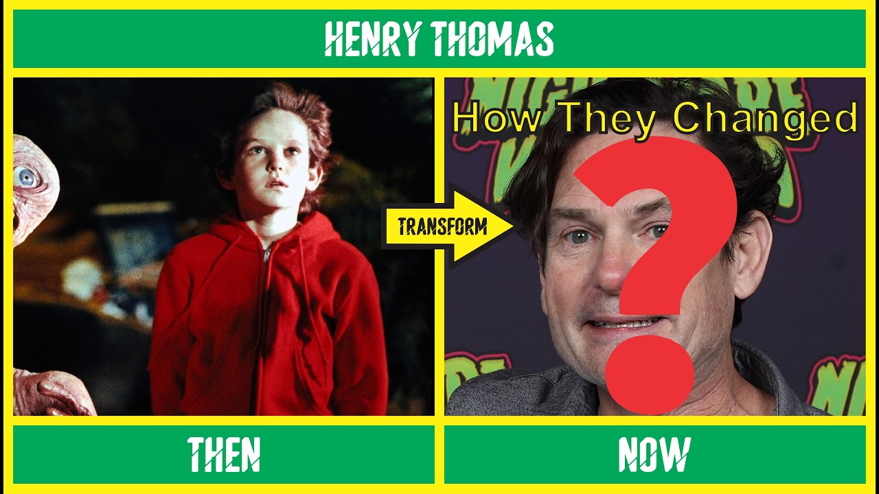 E.T. The Extra Terrestrial 1982 Cast Then and Now || Real Name || Real ...