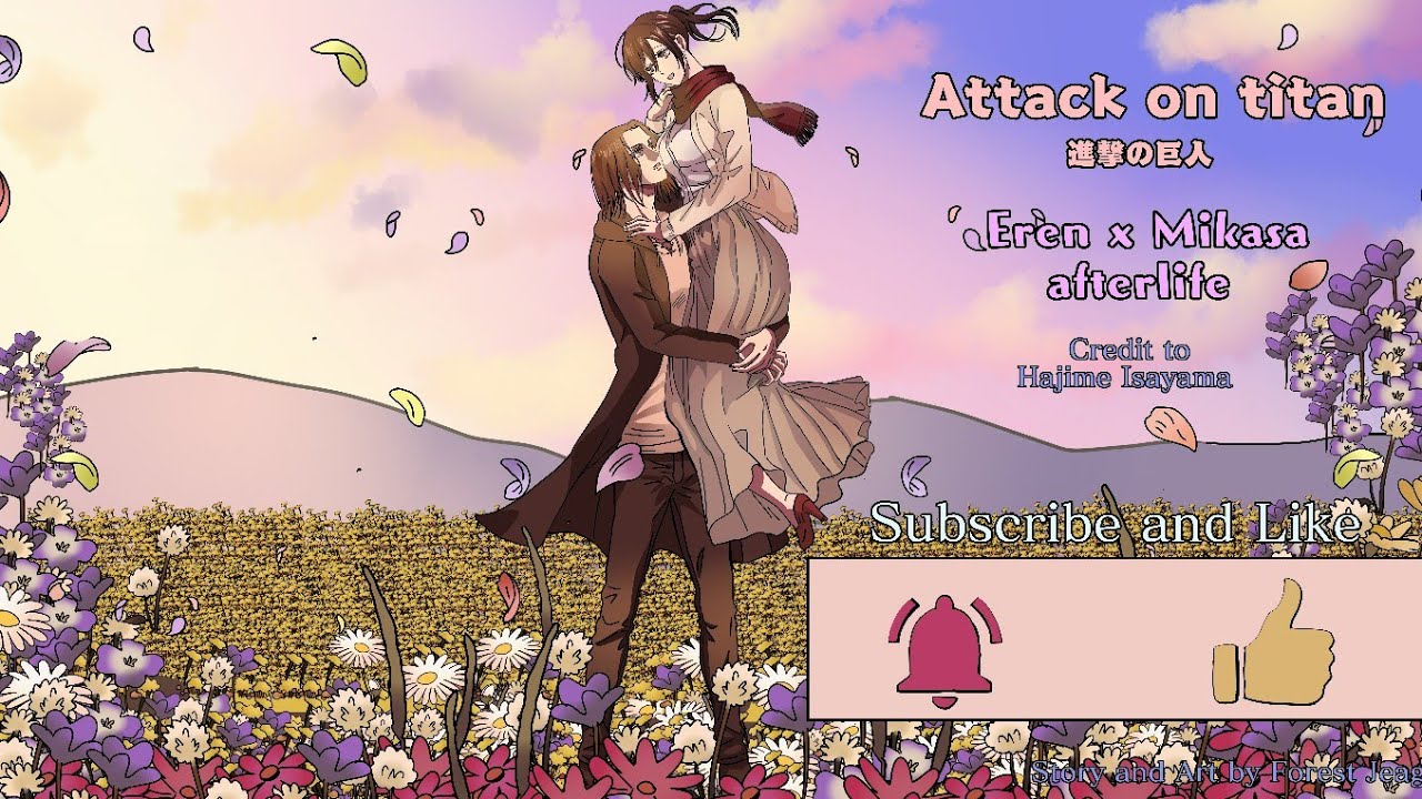 Afterlife Eren and Mikasa died - YouTube