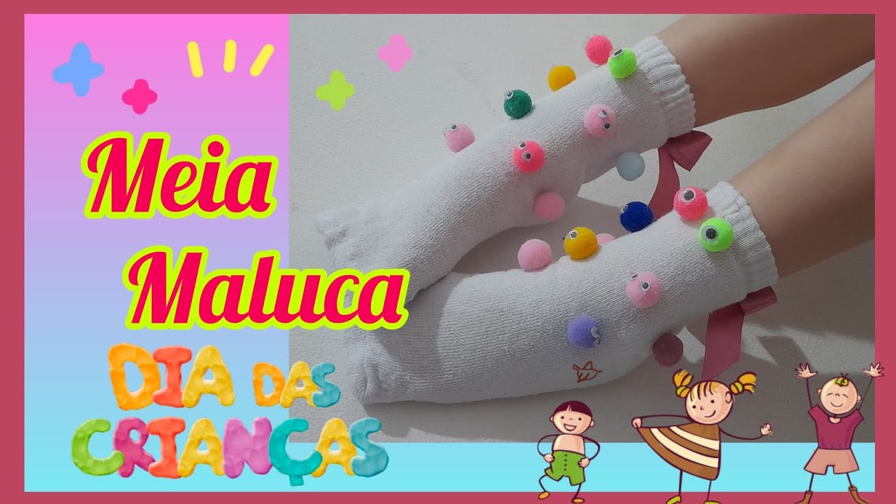COMO FAZER MEIA MALUCA - YouTube