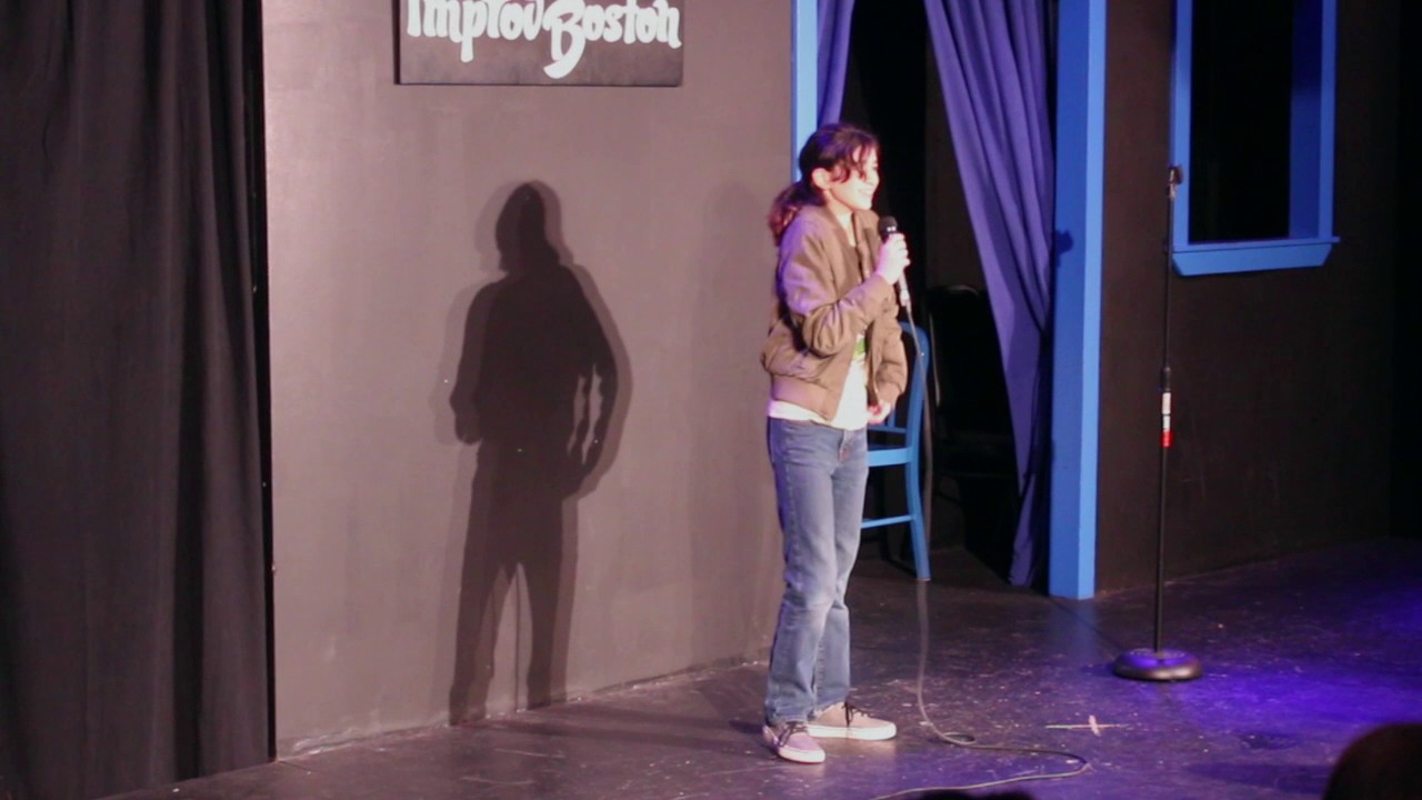 Teen Stand up Comic Maeve Press at ImprovBoston - YouTube
