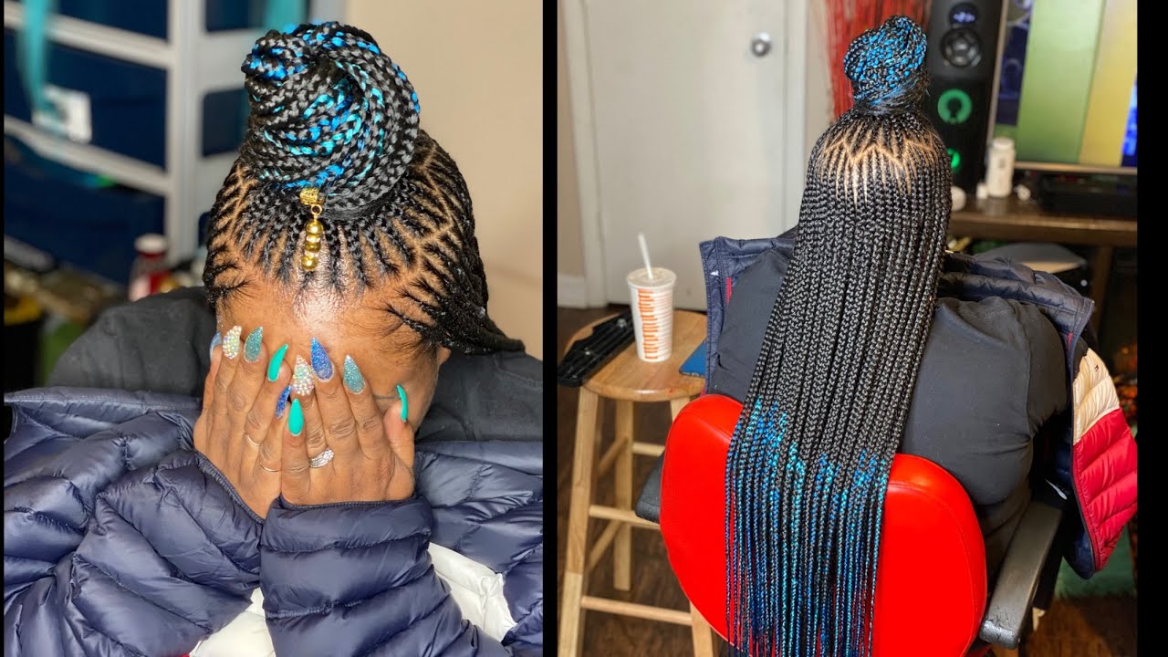 THREE LAYER KET BRAIDS | CONVERSATIONS WHILE BRAIDING - YouTube