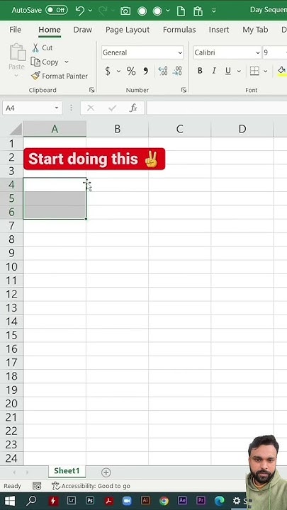 How to write days sequence in excel || Day sequence in excel #exceltech #excel #shortsviral # ...