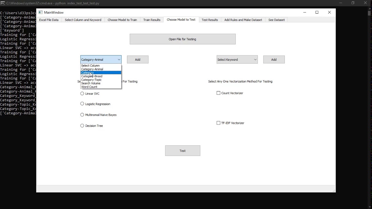 categorization tool walkthrough video. - YouTube