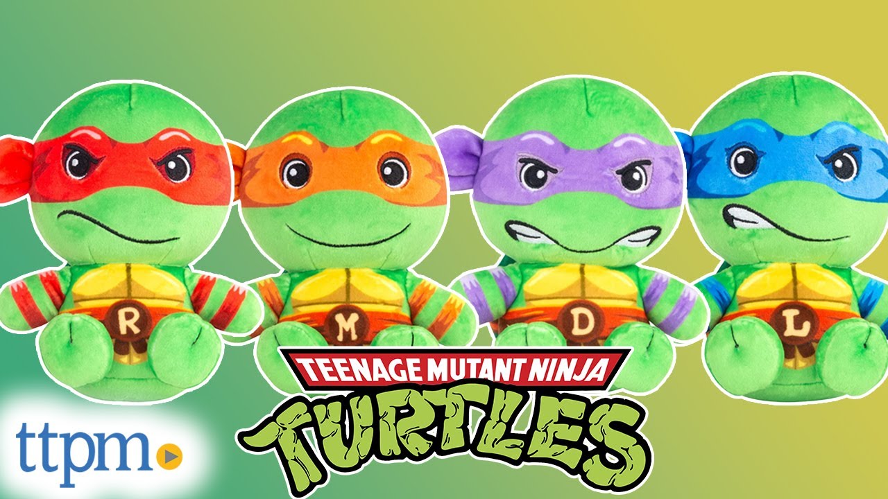 Club Mocchi Mocchi Teenage Mutant Ninja Turtles Junior - YouTube