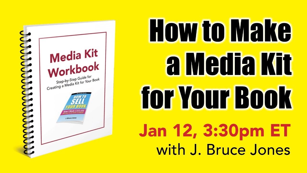 How to Make a Media Kit for Your Book - YouTube