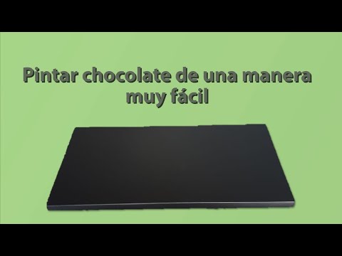 Como pintar mdf en color chocolate - YouTube